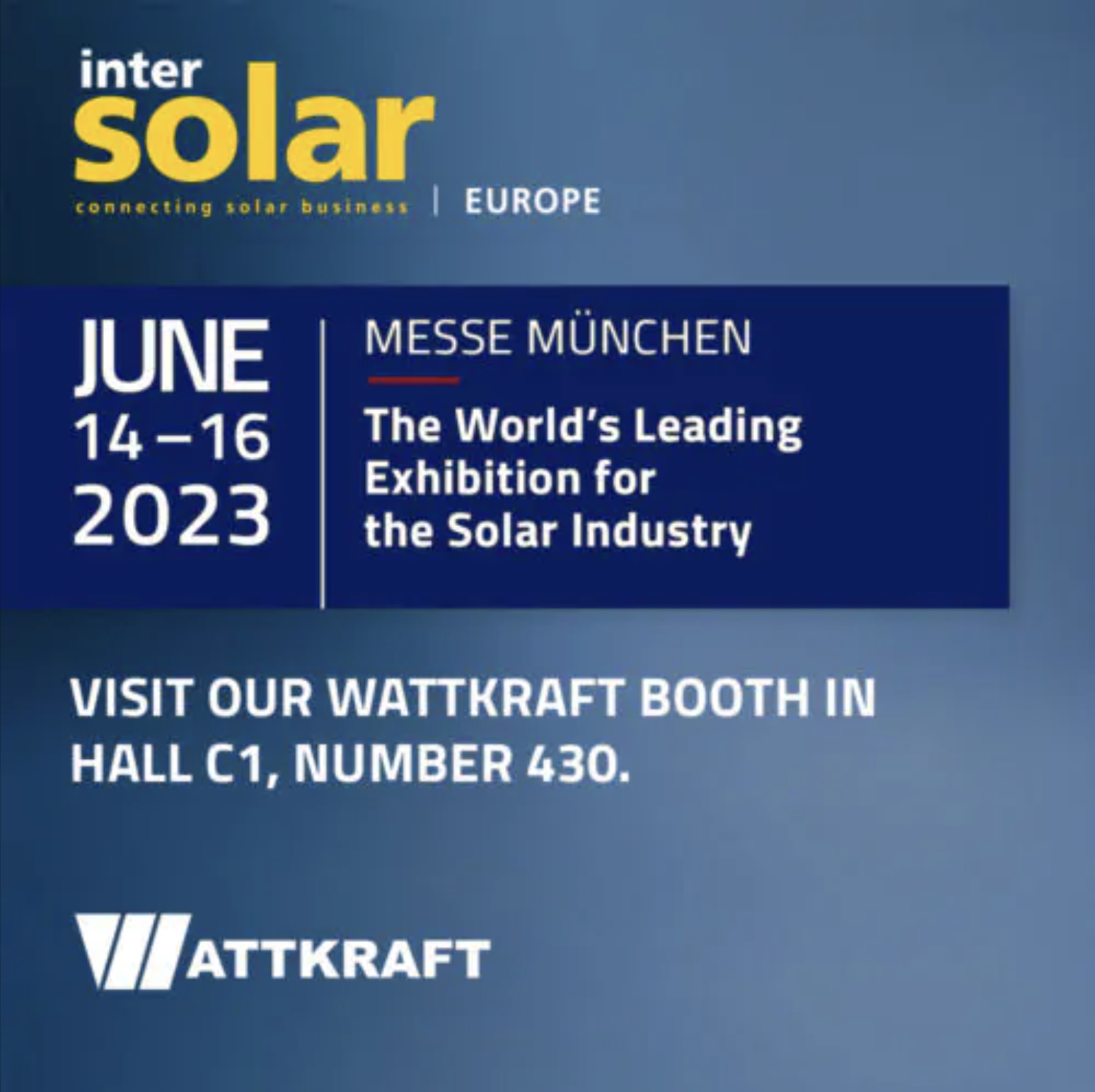 Intersolar Europa 2023 - Wattkraft